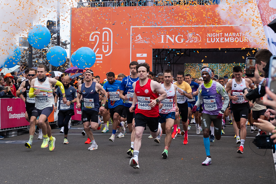 Bart Janssen & Tatiana Proca Win 2026 ING Night Marathon Luxembourg